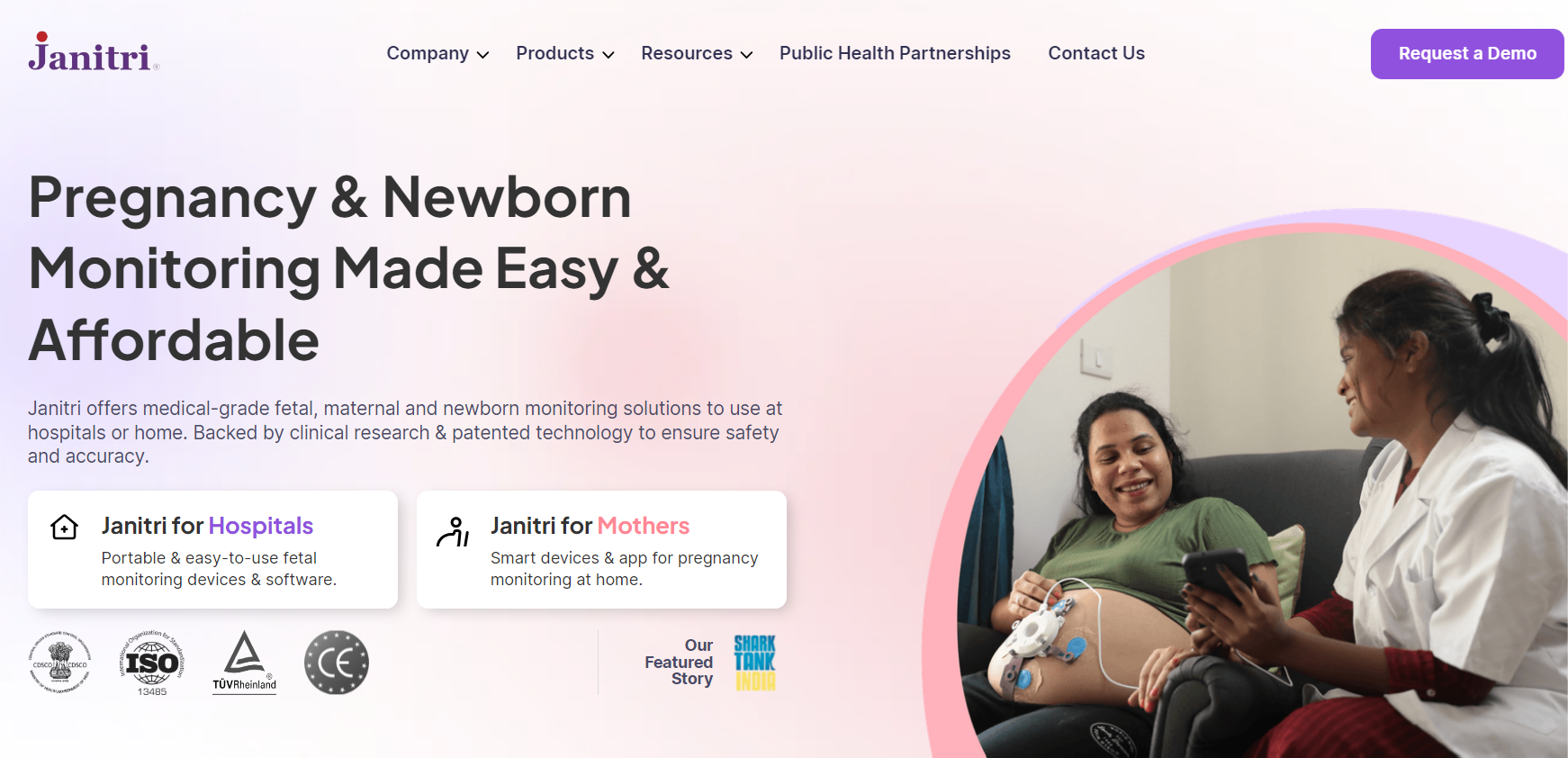 Janitri: Innovative Maternal, Fetal & Newborn Health Monitoring Solutions