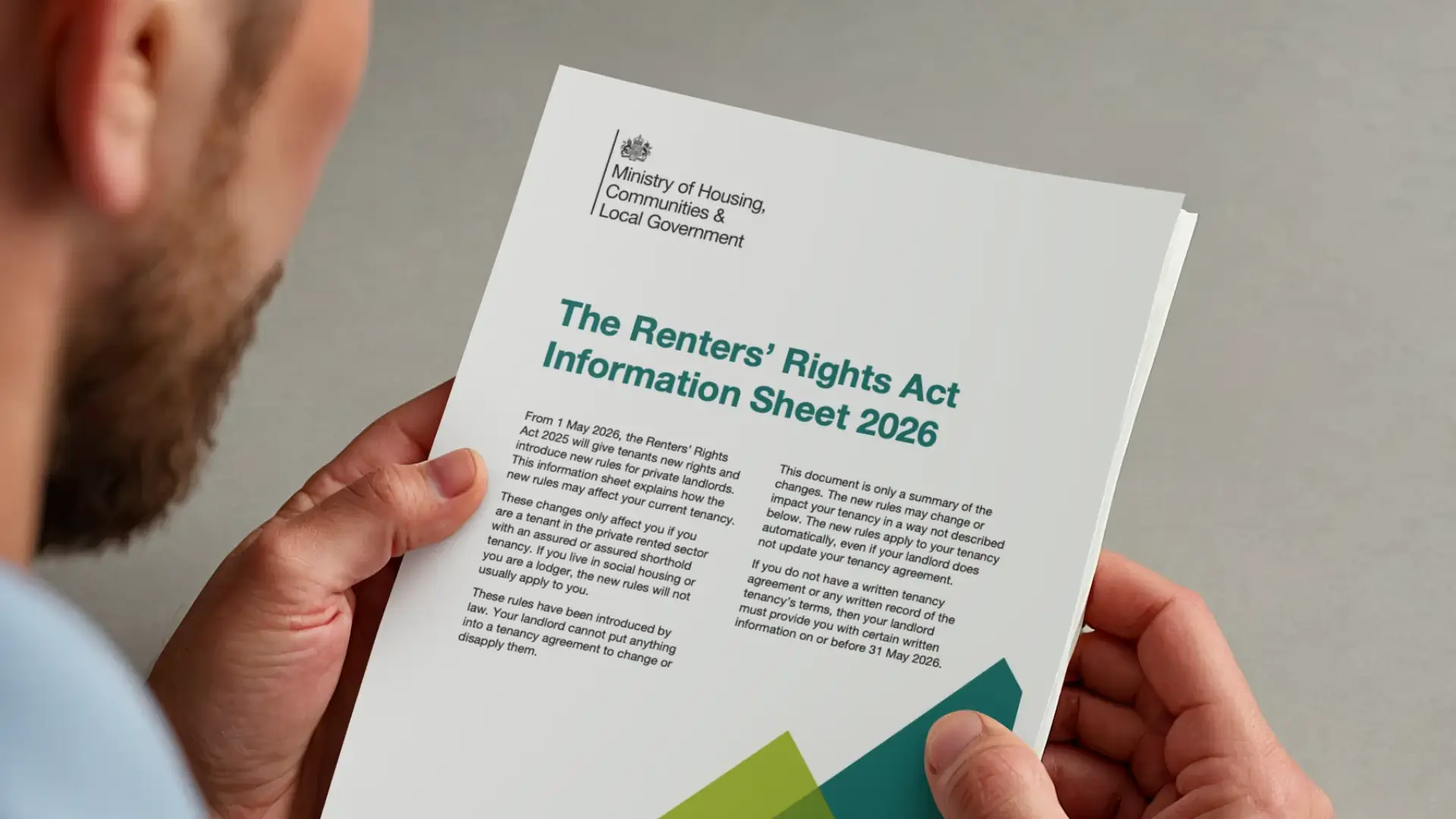 How to Serve the Renters’ Rights Info Sheet 2026 to Tenants