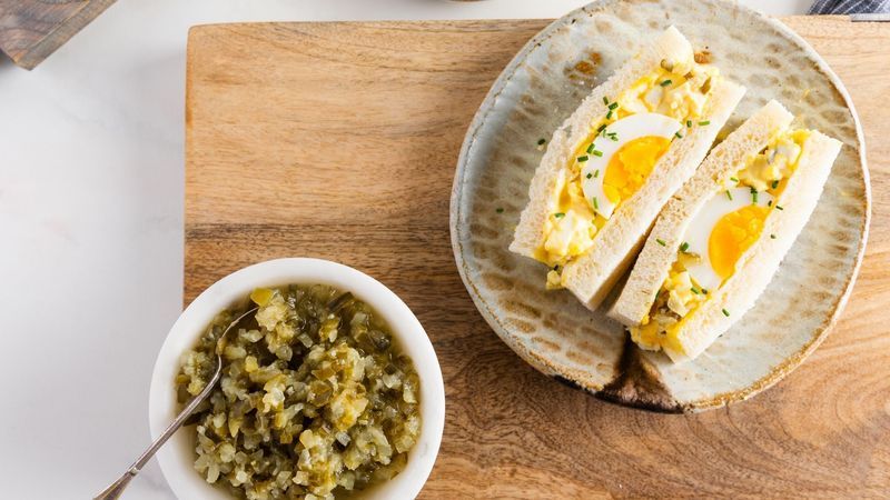 Ultimate Grilled Cheese with Onion Relish | Bubbies