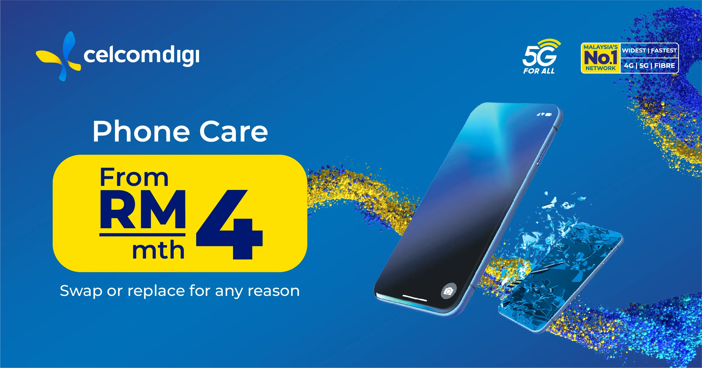 CelcomDigi | Swap or Replace your Device with Phone Care
