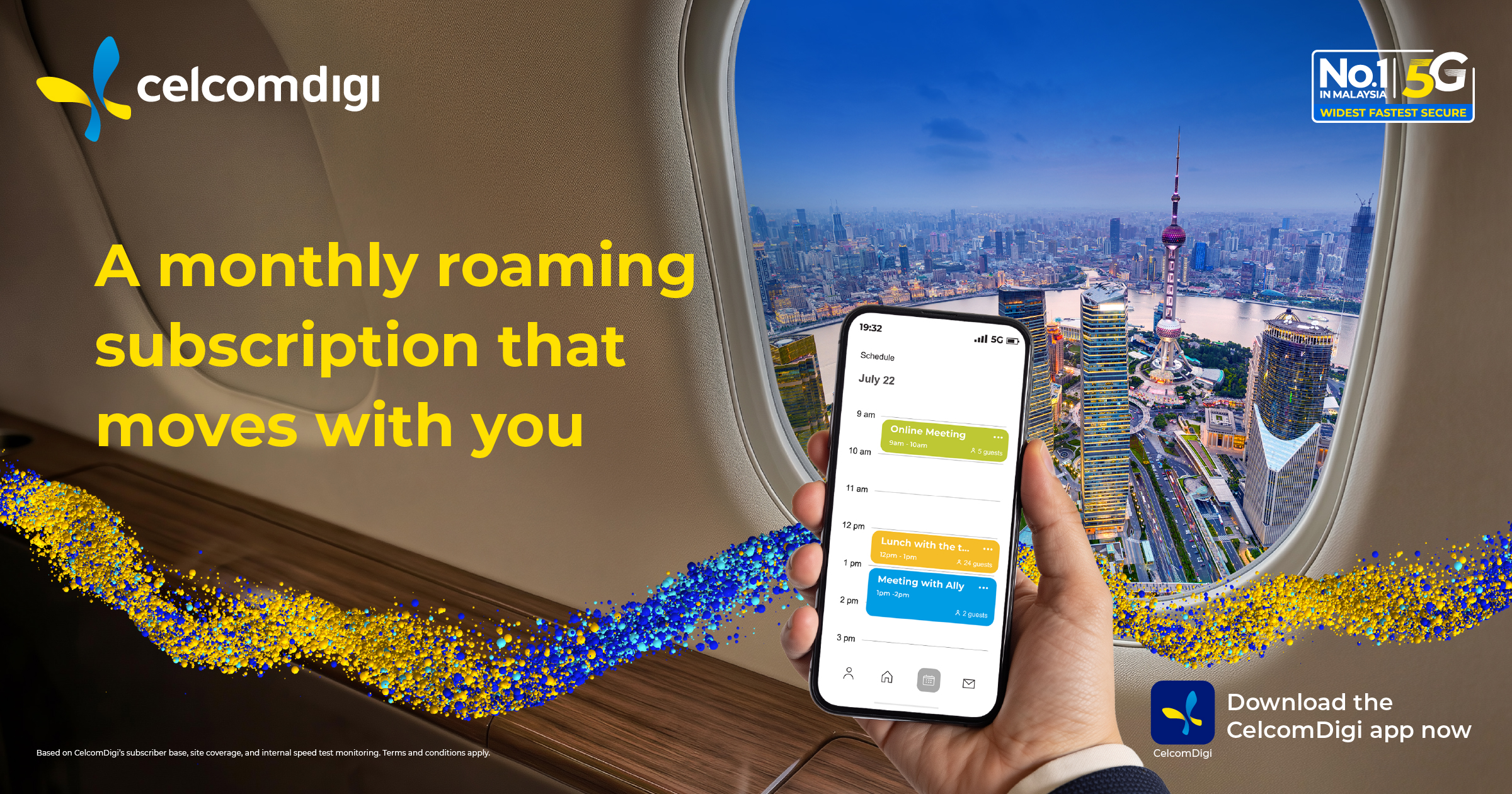 CelcomDigi | Monthly Roaming Subscription for Frequent Travellers