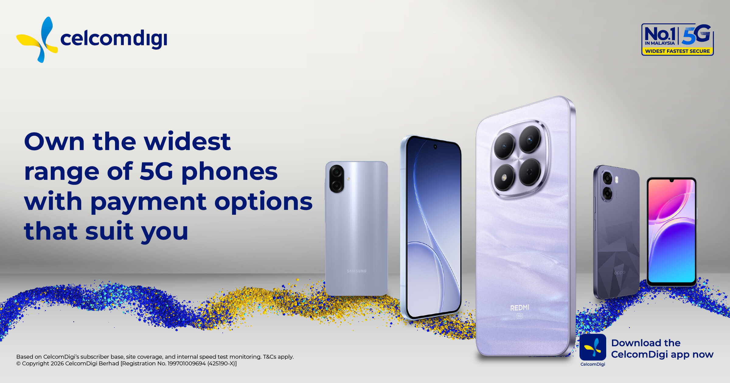 CelcomDigi | RM1 Latest 5G Phone Deals Malaysia