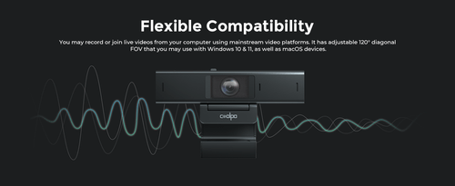 Coolpo AI Huddle Desk Mate | AI Webcam and Document Camera Hybrid