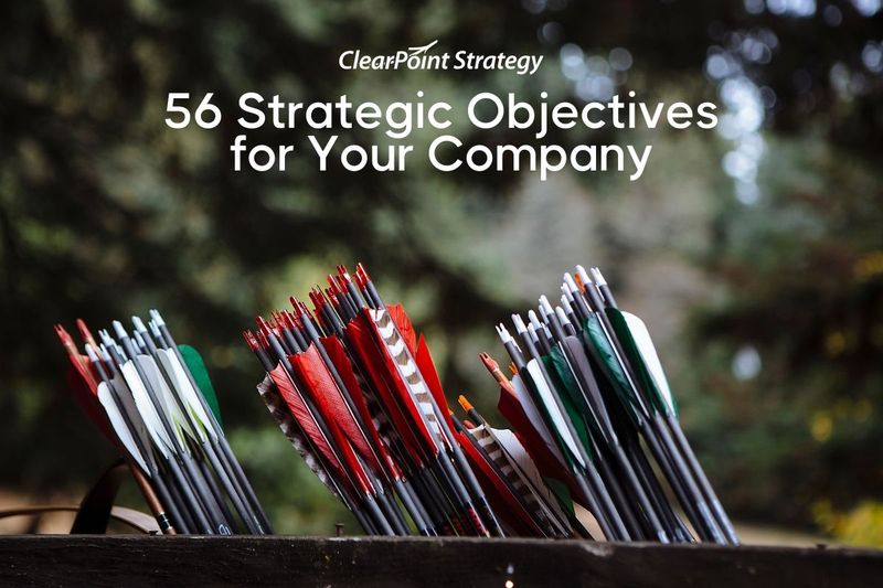 7 Strategic Objectives Examples to Drive Business Success | ClearPoint ...