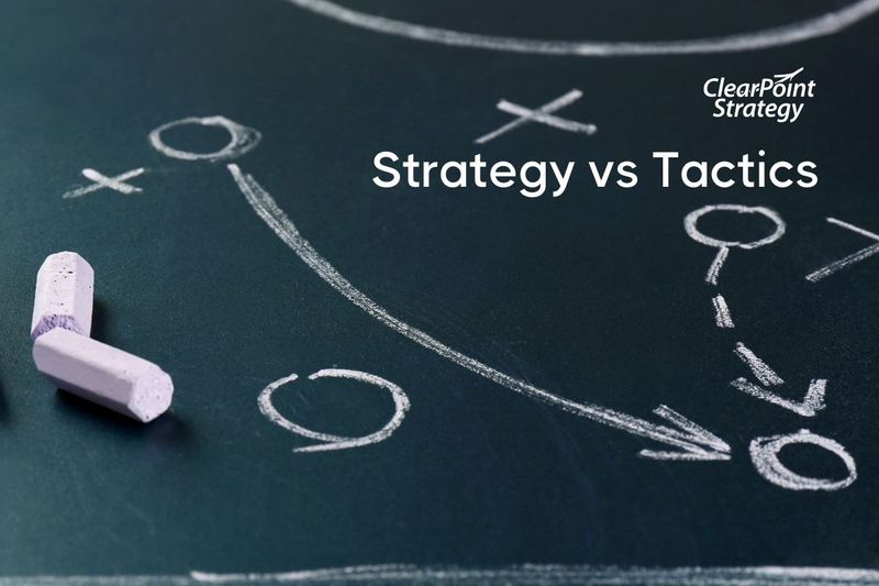 Strategy vs. Tactics: The Ultimate Guide | ClearPoint | ClearPoint ...