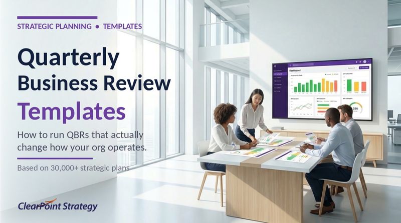 Quarterly Business Review Templates: Run QBRs That Work | ClearPoint ...