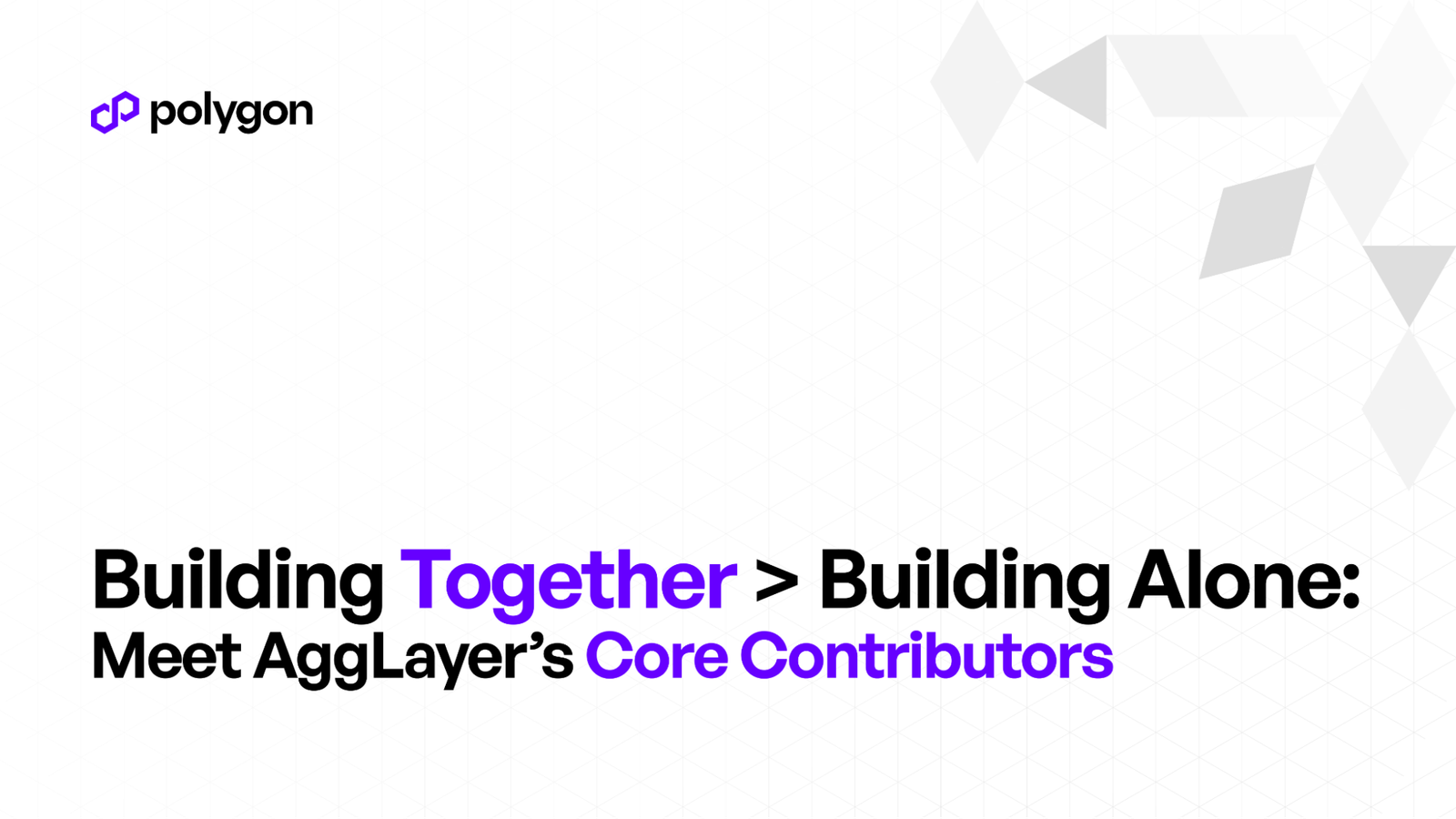 Polygon Blog | Announcements, updates, and news