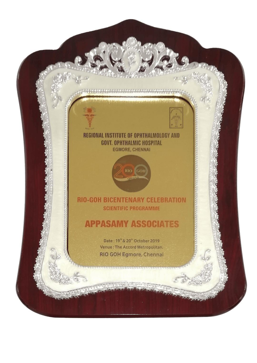 Appasamy Associates Ophthalmic Equipment Corporate
