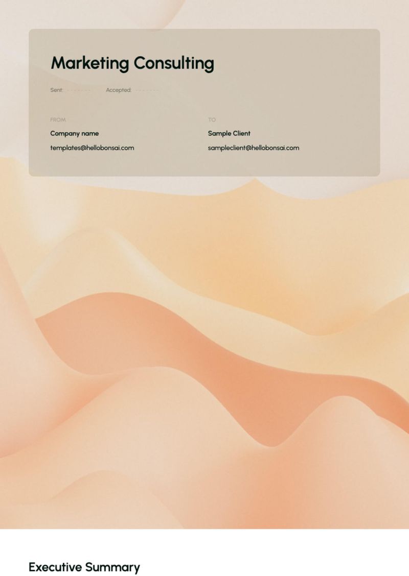 Artist Residency Proposal Sample PDF (FREE - 2024 Updated) - Bonsai