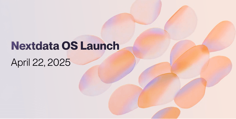 Introducing Nextdata OS: autonomous data products for the autonomous era
