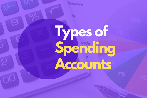 What are the types of spending accounts?