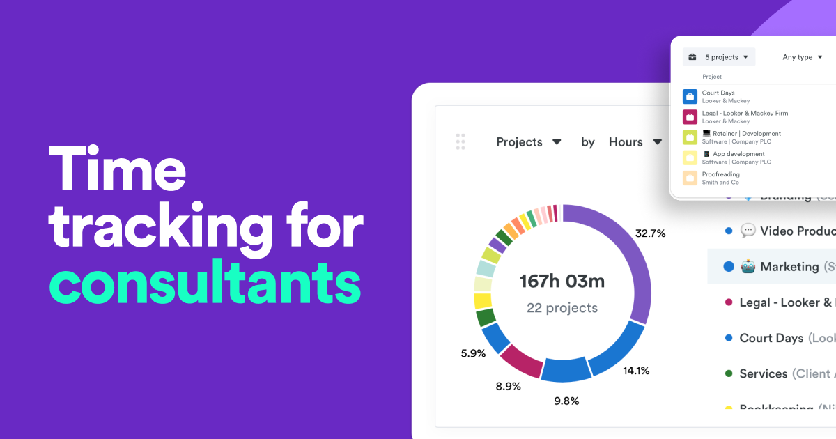 BEST Time Tracking Software for Consultants