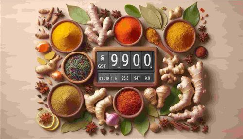 GST Rates and 0910 HSN Code for Ginger, Saffron, Turmeric, Thyme, Bay ...