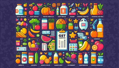 List of GST Exempted Goods