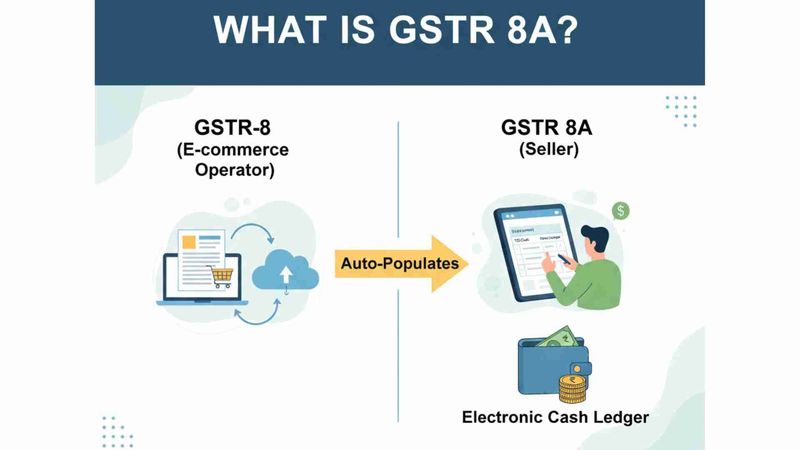 What is GSTR 8A? A Simple Guide to Viewing TCS Details on the GST Portal
