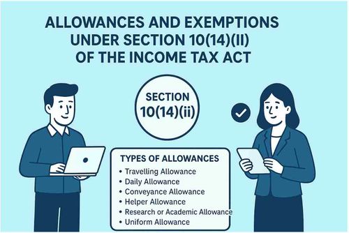 Allowances and Exemptions Under Section 10(14)(ii) of the Income Tax Act