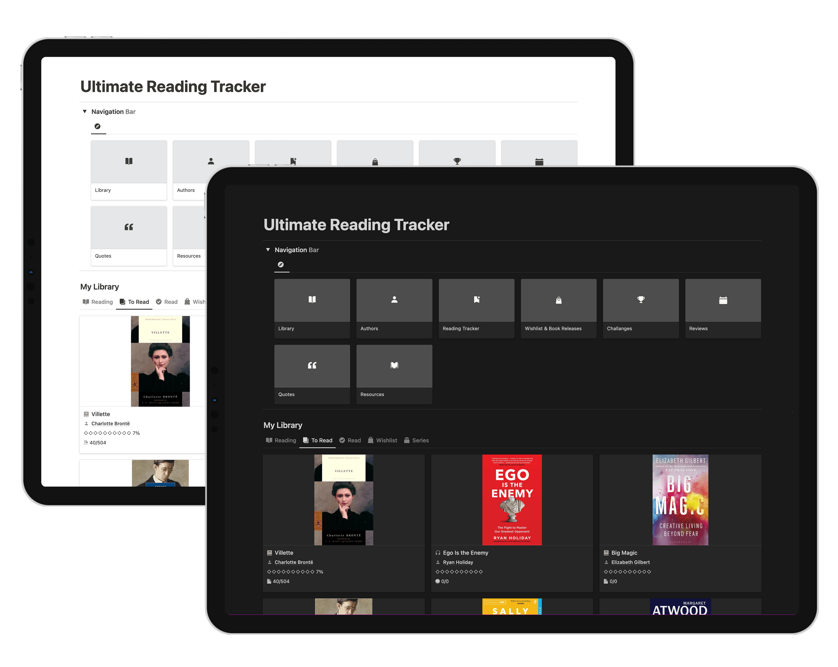 Ultimate Reading Tracker Template for Notion