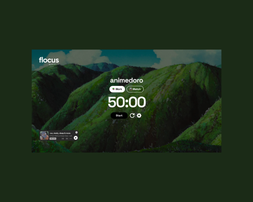 Animedoro - Best Notion Widgets