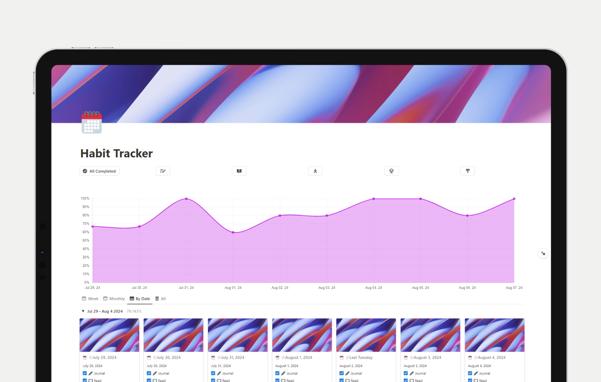 20 Free & Aesthetic Notion Habit Tracker Templates (2024)