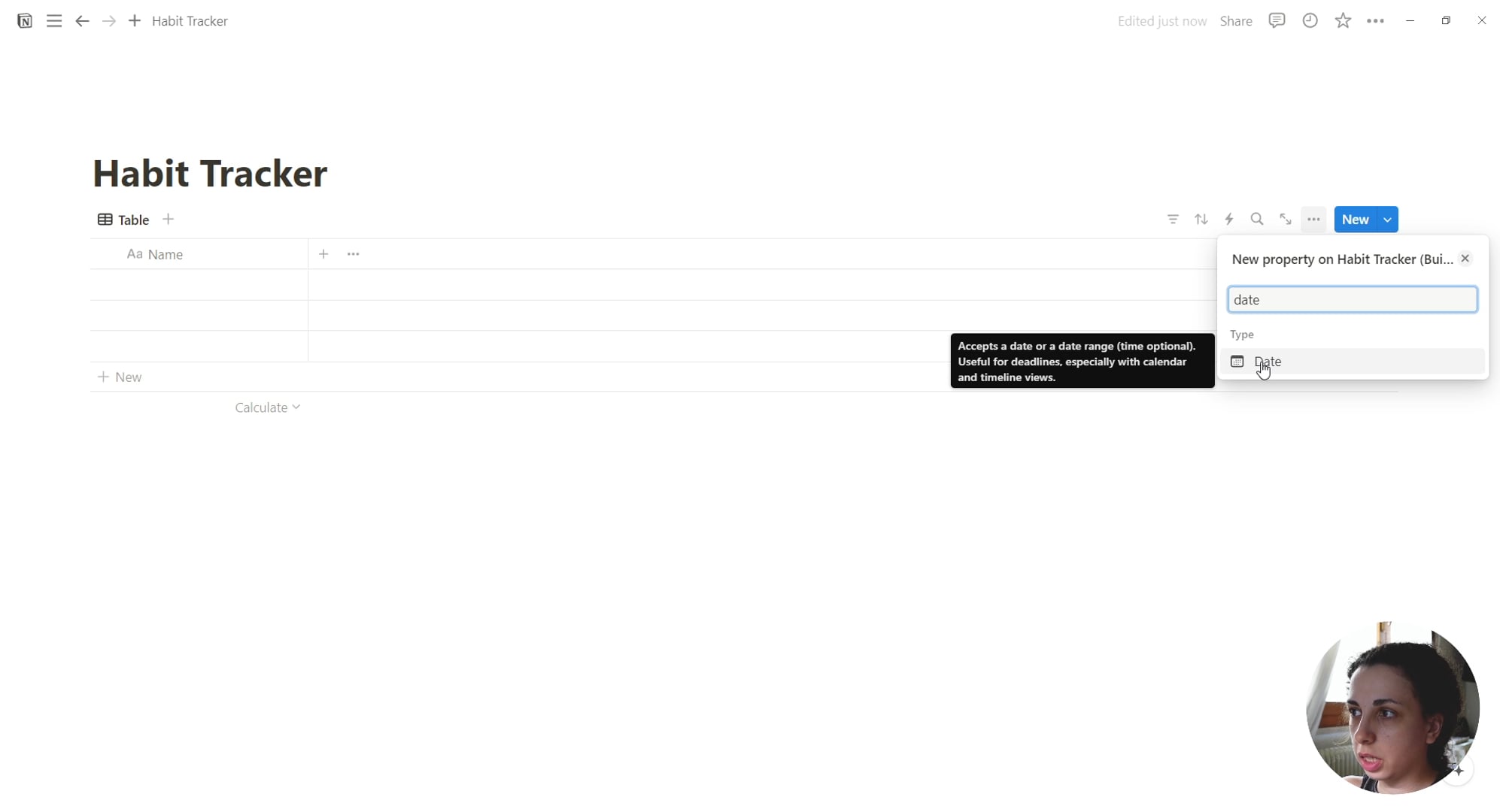 How to Build a Notion Habit Tracker with Progress Bar & Chart (Tutorial ...
