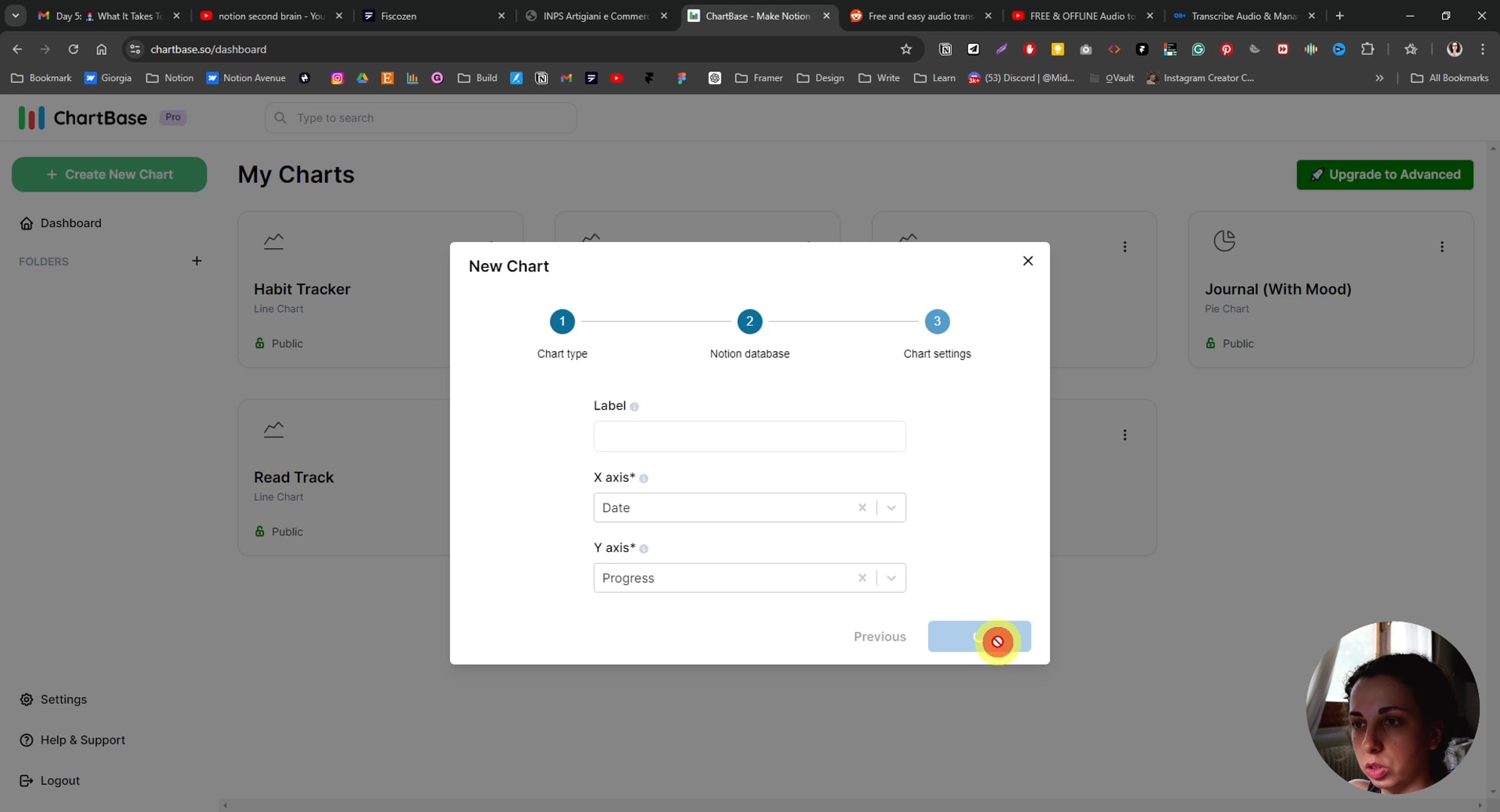 How to Build a Notion Habit Tracker with Progress Bar & Chart (Tutorial 2024)