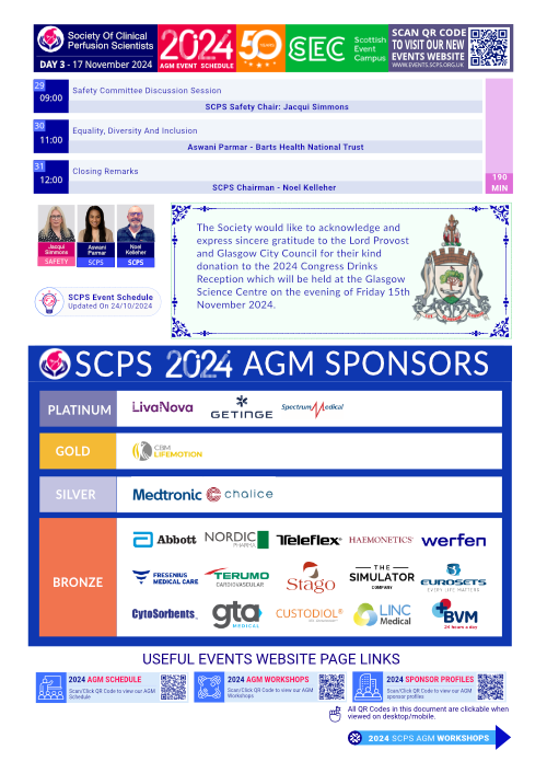 SCPS Events | Society of Clinical Perfusion Scientists