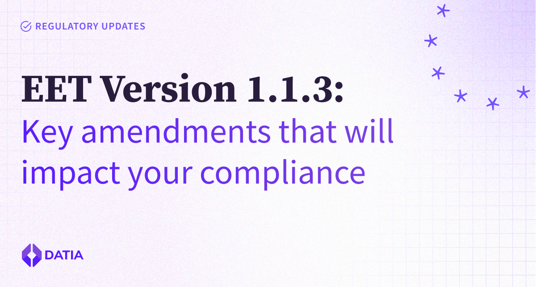 Datia's Blog | Discover the latest update of the European ESG Template ...