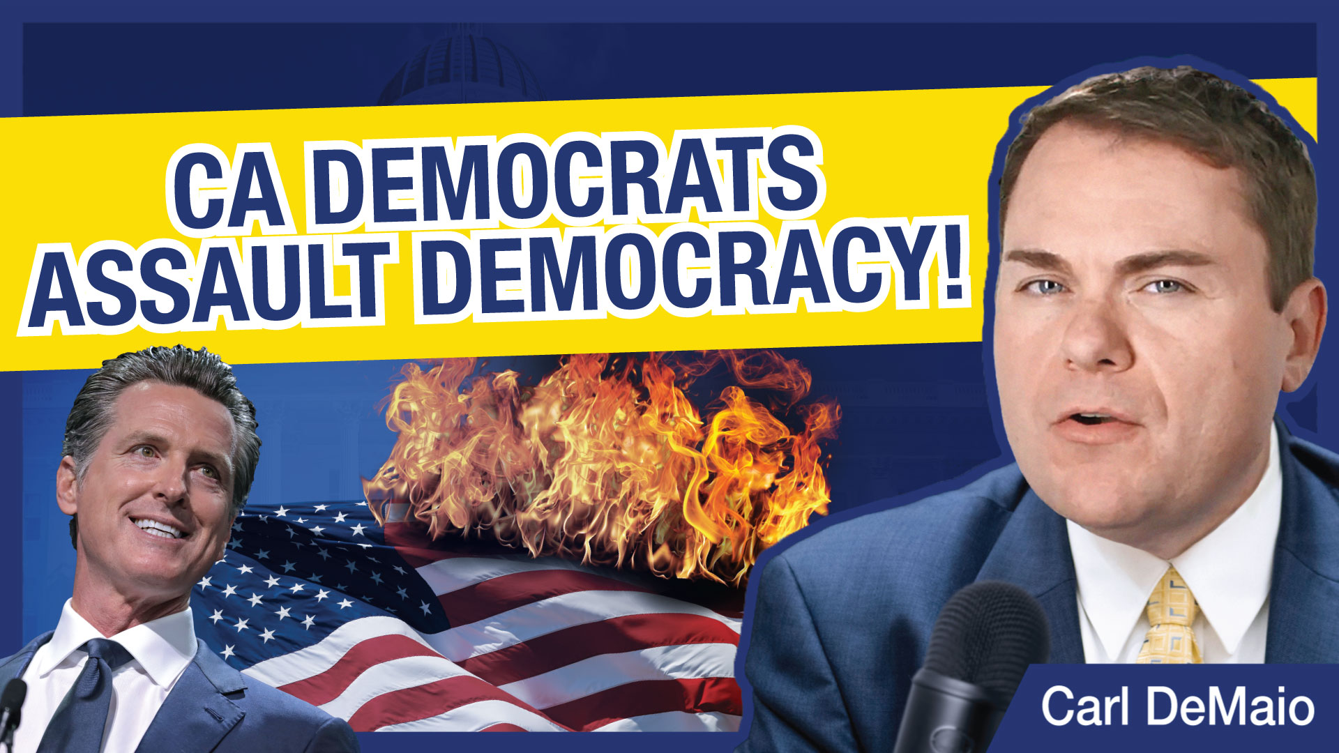 Video • CA Democrats Strip the Minority of Rights!
