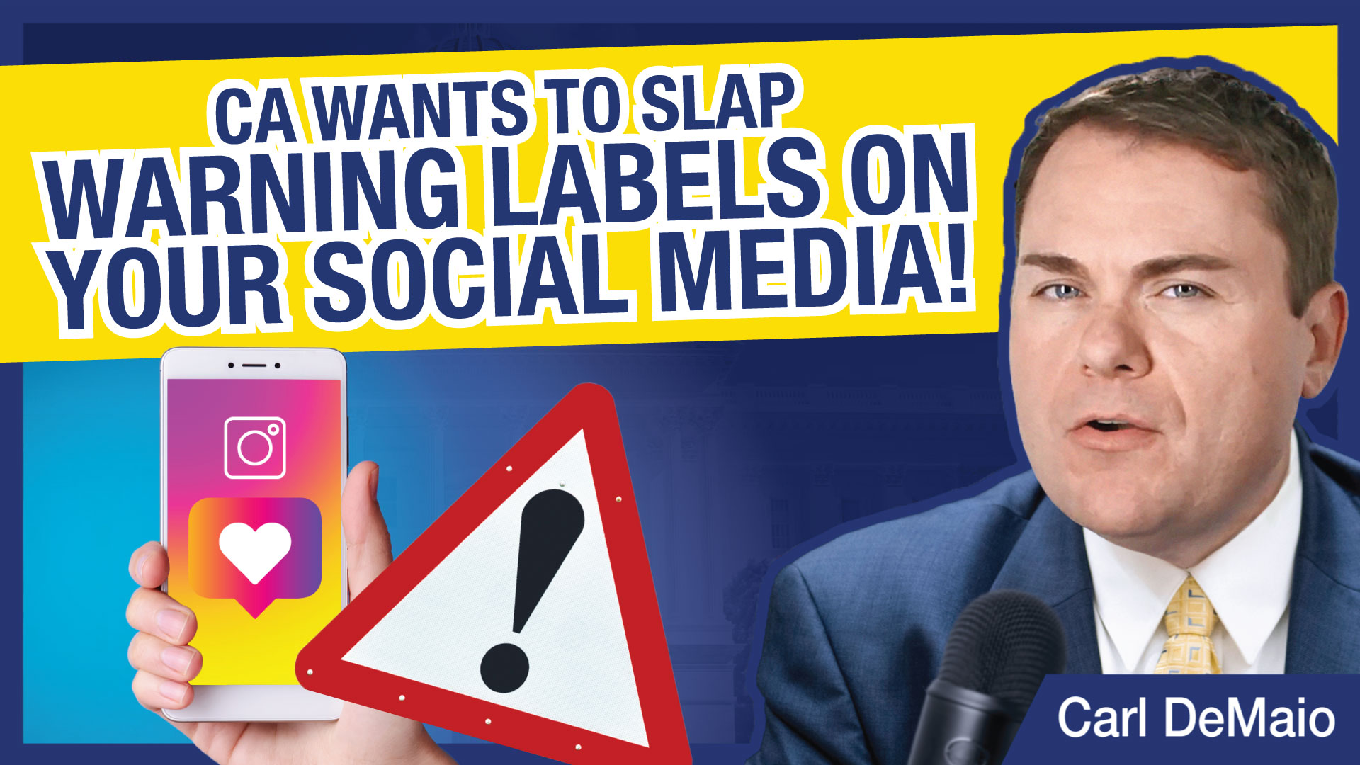 Video • CA Wants to Slap Warning Labels on Your Social Media!