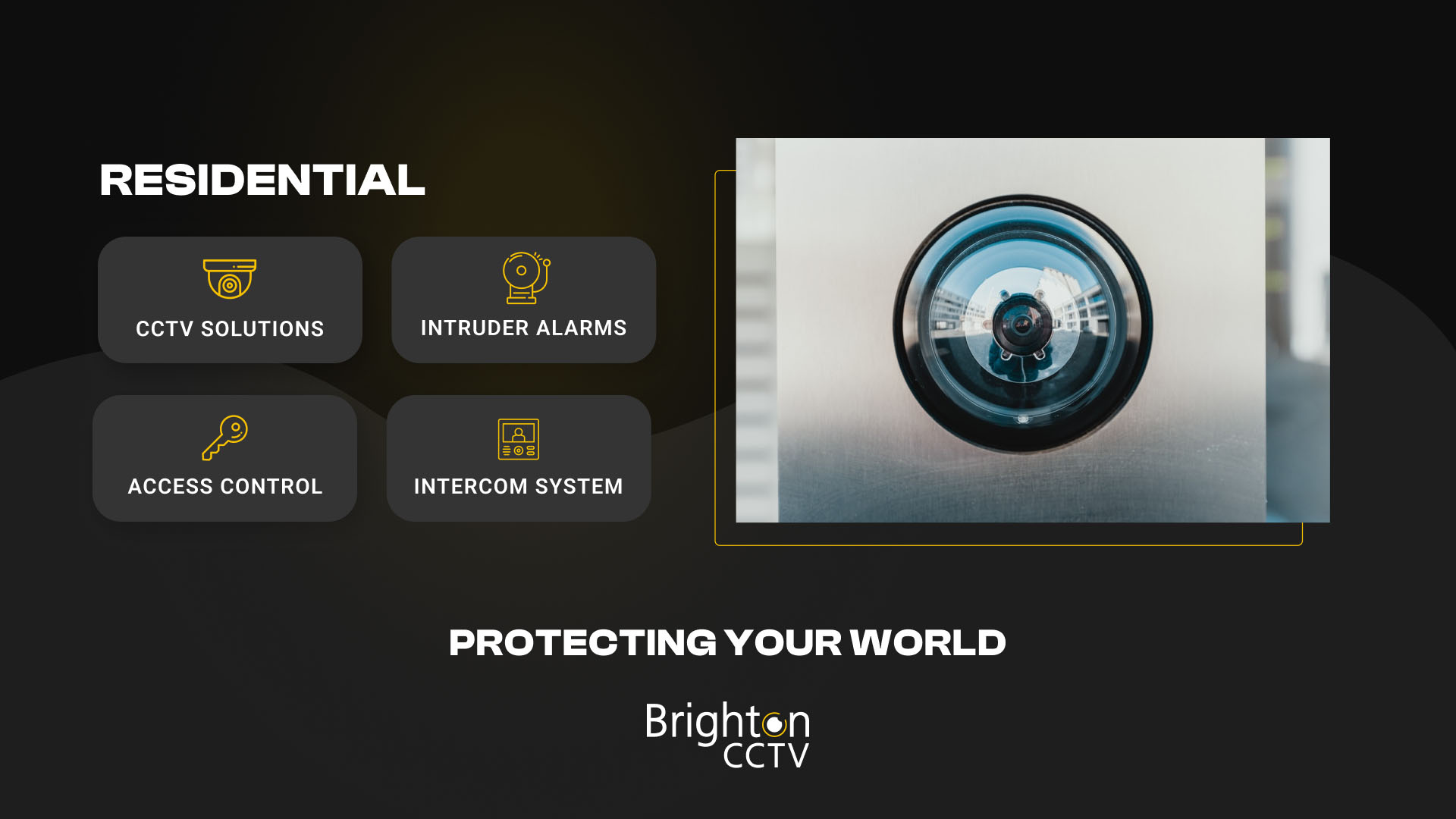 Home Security Systems & CCTV | Door Entry & Alarms | Brighton CCTV
