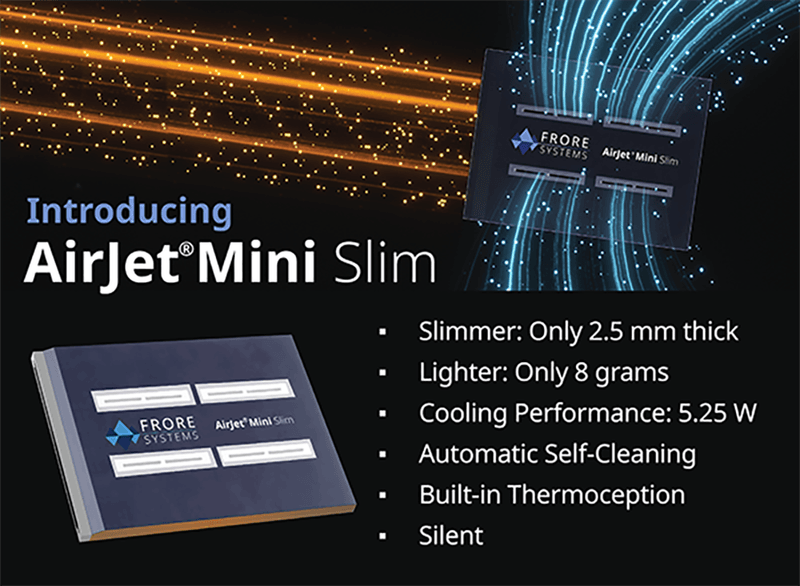 AirJet® - 主动散热的革命 | Blog | Frore Systems