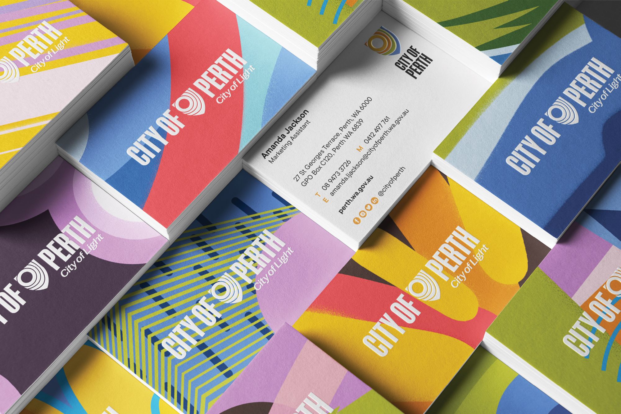 City of Perth: Rebrand - Block Branding