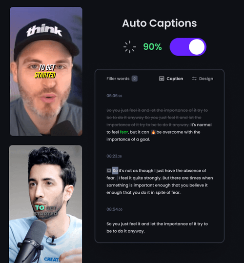 OpusClip Captions - Free & Fast Captioning Tool - OpusClip