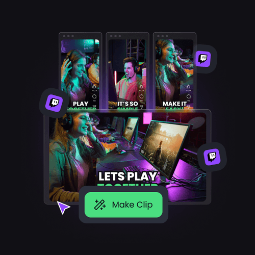 Turn Twitch Stream to Clips - Content Creation Tool - OpusClip