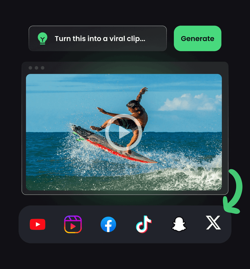 AI Viral Clip Maker - Create High-Performing Social Clips Fast - OpusClip