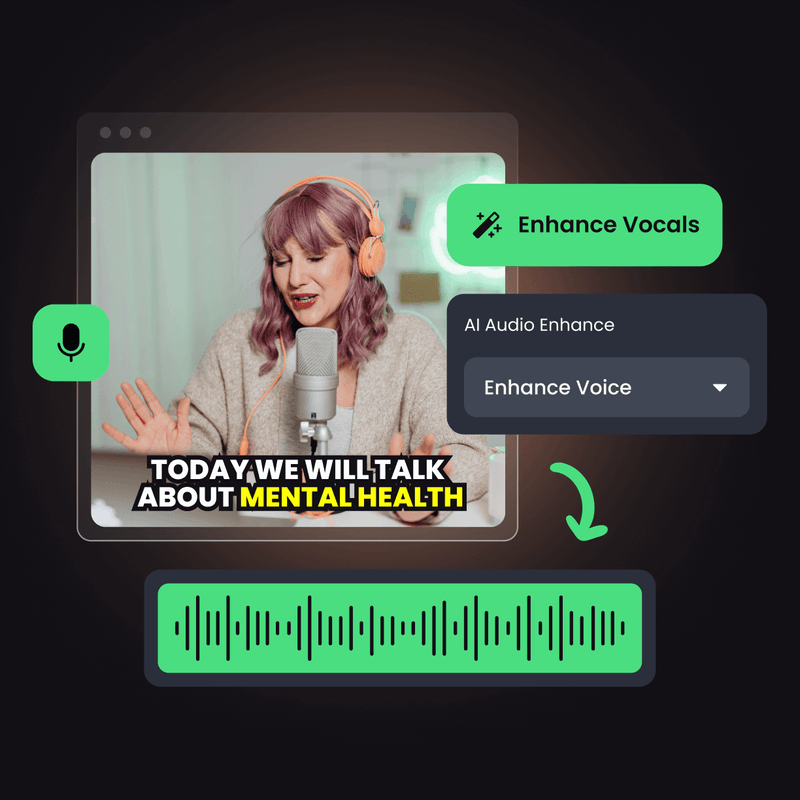 Vocal Enhancer - Boost Your Vid's Vocal Clarity with AI - OpusClip
