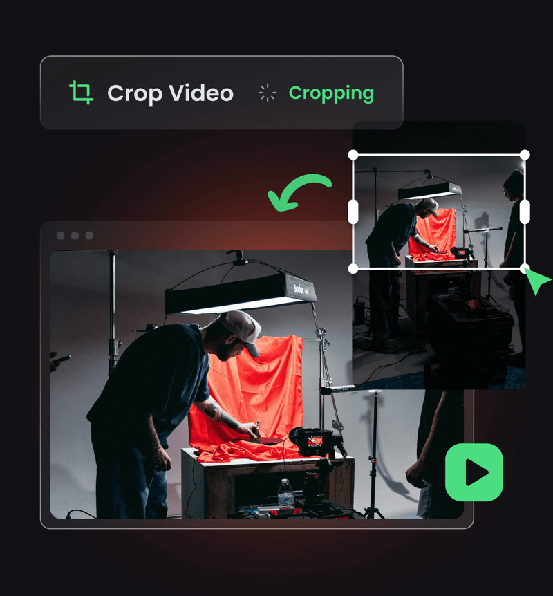 Crop Video - Resize & Reframe Instantly with AI - OpusClip
