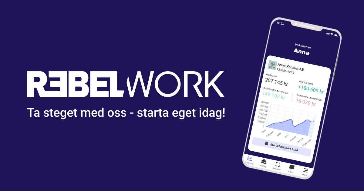 Rebel Work | Ta steget med oss - starta eget idag!