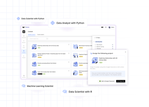 DataWars: Teams for Education