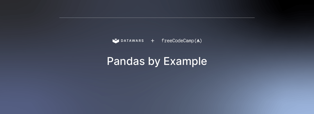 Pandas Data Science by Example - FreeCodeCamp video series | DataWars