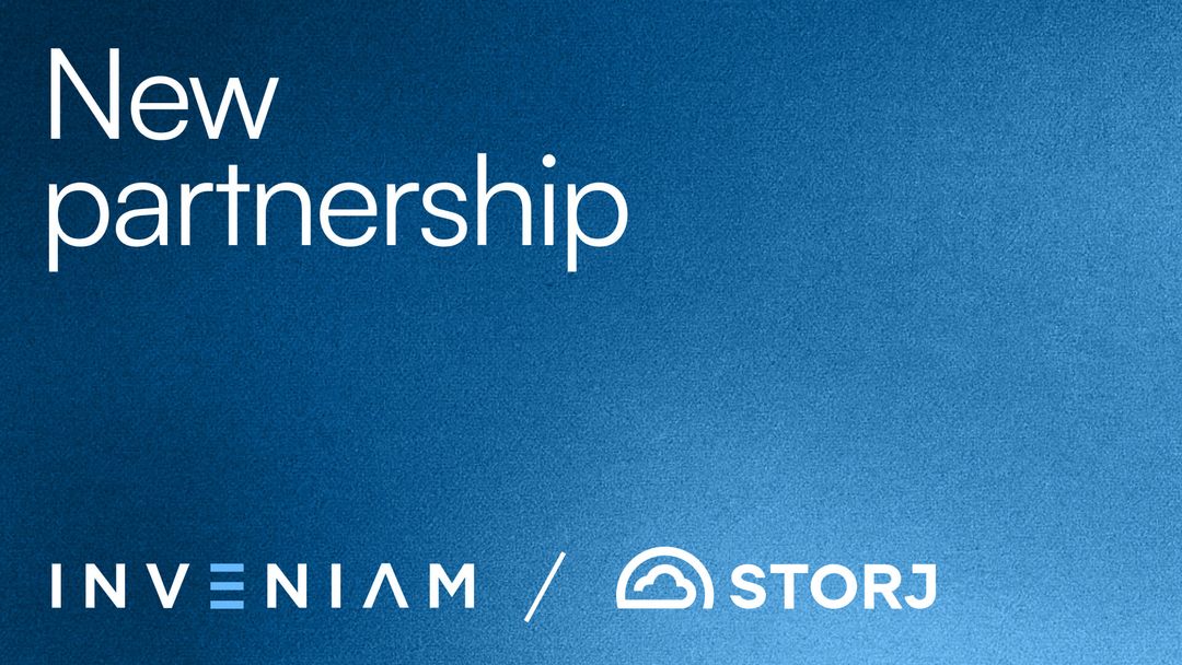 Inveniam Acquires Storj to Power the Future of Decentralized Data Infrastructure
