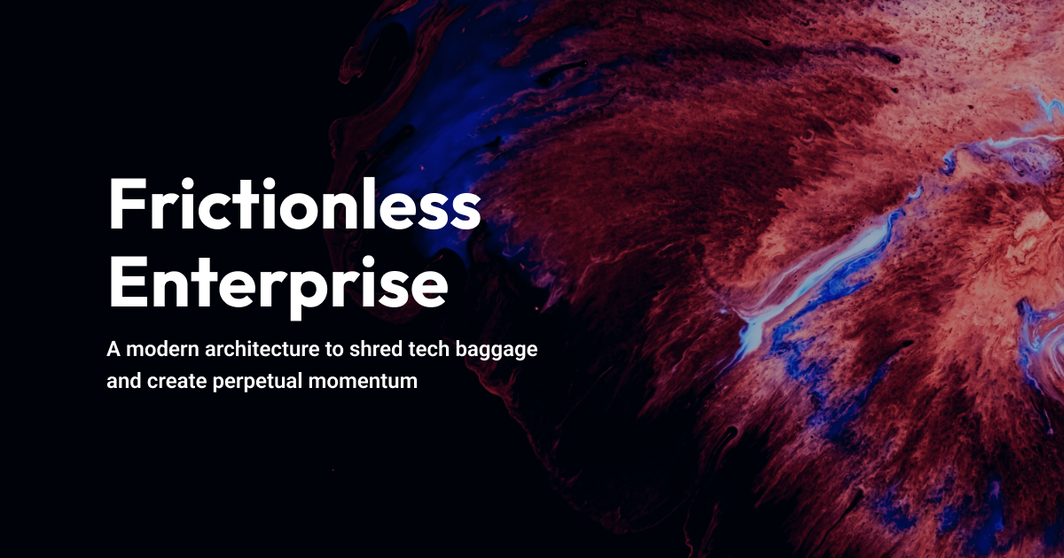 Frictionless Enterprise Book Download