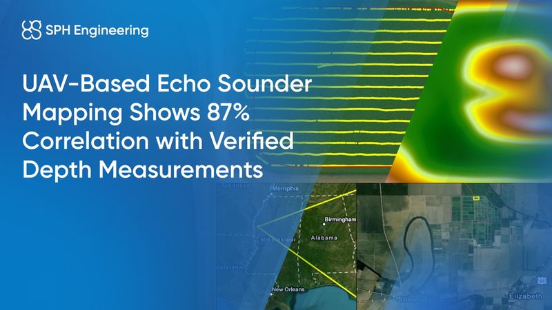 UAV-Based Echo Sounder Mapping Shows 87% Correlation with Verified ...