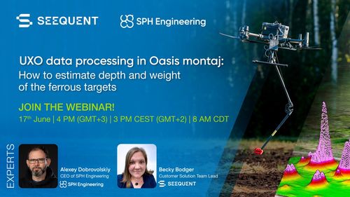 UXO data processing in Oasis montaj: how to estimate depth and weight ...