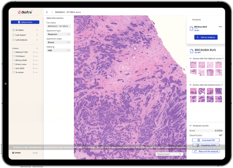 AI-powered digital pathology platform built for clinical workflows | Destra®