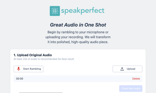 Future Tools - SpeakPerfect