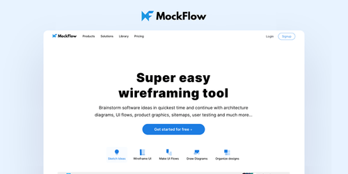 Future Tools - MockFlow