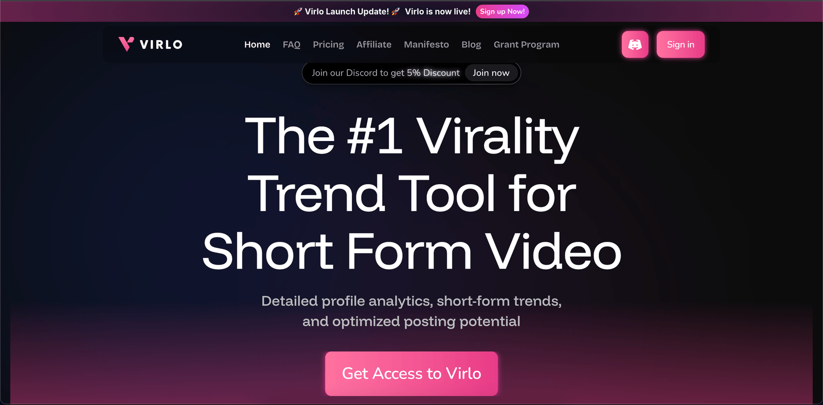 Future Tools - Virlo
