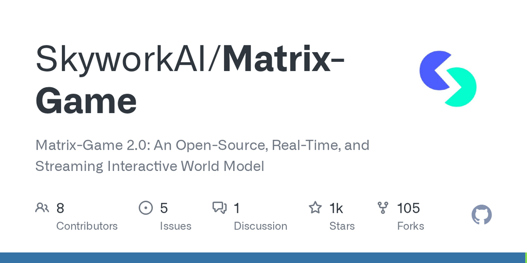 Future Tools - Matrix Game 2.0