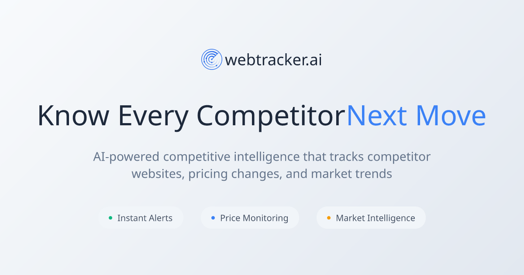 Future Tools - WebTracker AI